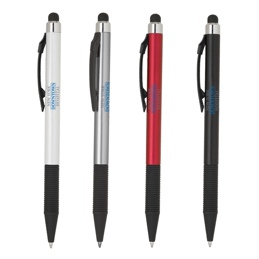 SAMUEL CLIP CLICK ACTION BALLPOINT PEN W/ STYLUS